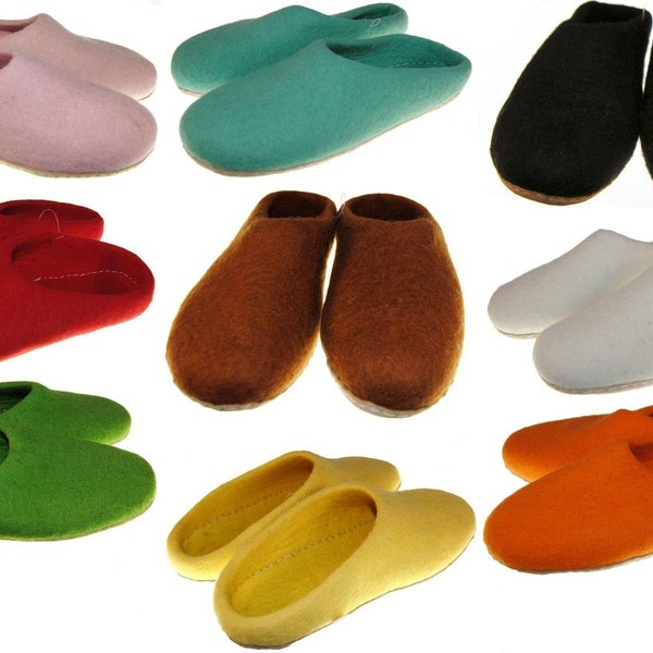 Wool Slippers - Etsy