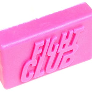 Fight Club Soap Bar Pink - Etsy