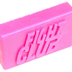 Fight Club Soap Bar Pink - Etsy