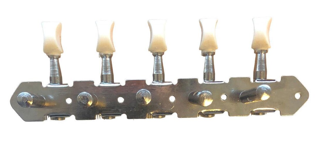 Pair of Machine Head With 5 Steel Column Tuning Pegs for Charango Left ...