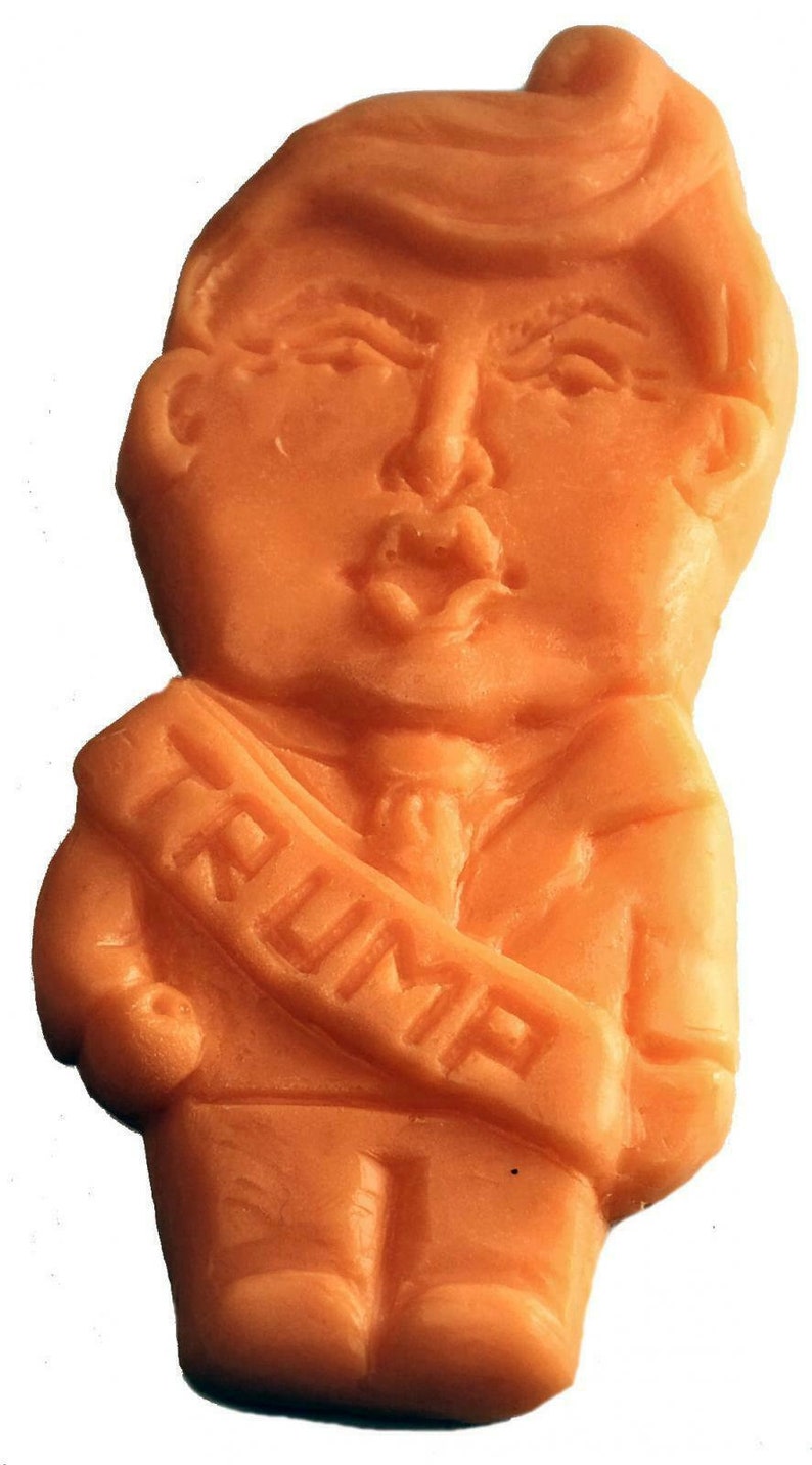 Funny Joke Spoof Orange Donald Trump Soap Gift Anti Idiot - Etsy