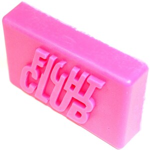 Fight Club Soap Bar Pink - Etsy