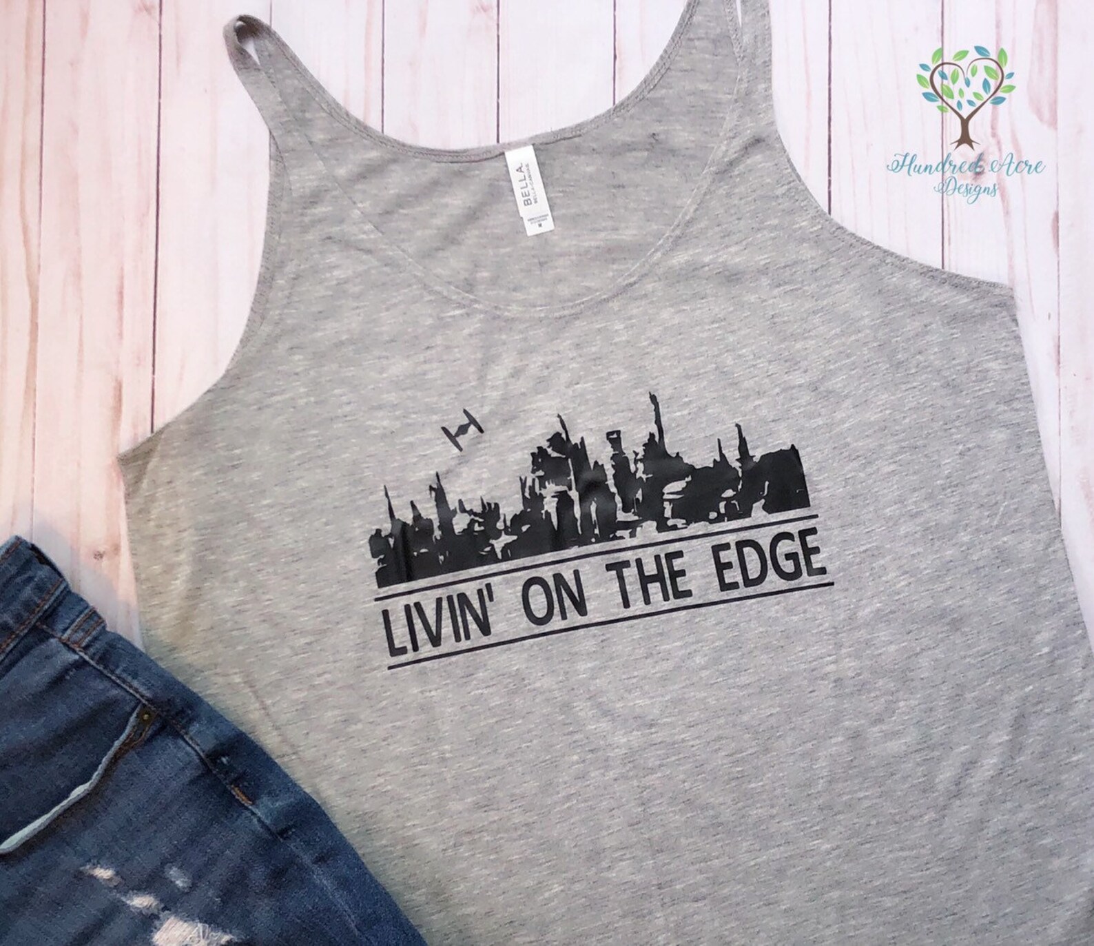 Livin' on the Edge Shirt, Galaxy's Edge Inspired Shirt, Star Wars ...