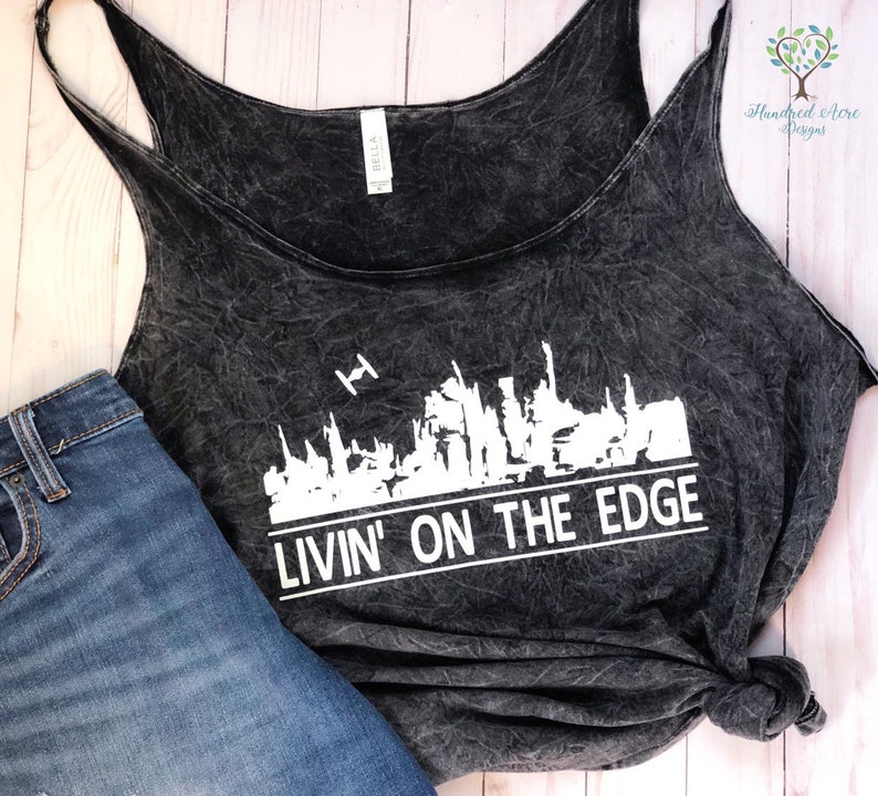 Livin' on the Edge Shirt, Galaxy's Edge Inspired Shirt, Star Wars ...