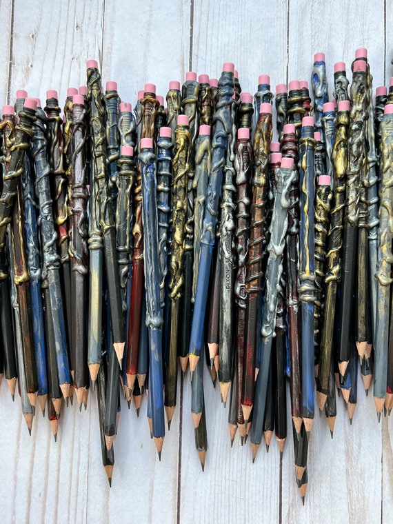 Magic Wand Pencils Harry Potter Inspired Wand Magical - Etsy