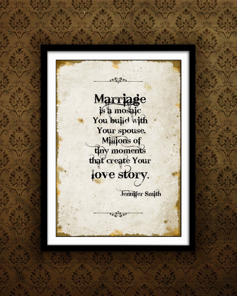 Instant Download-marriage Quote-rustic Style Print-digital Print ...