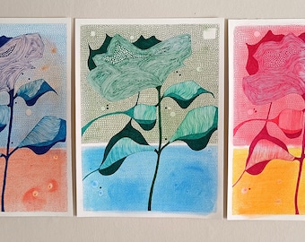 Ink Paintings - Etsy UK