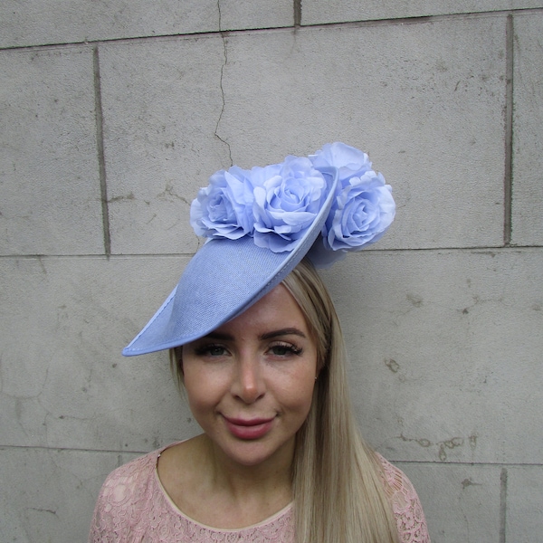 Blue Wedding Hat - Etsy UK