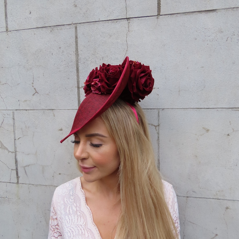 Wine Derby Hat - Etsy