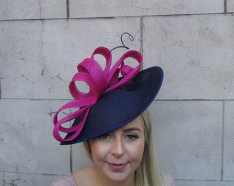 Navy Fuchsia Wedding | Etsy