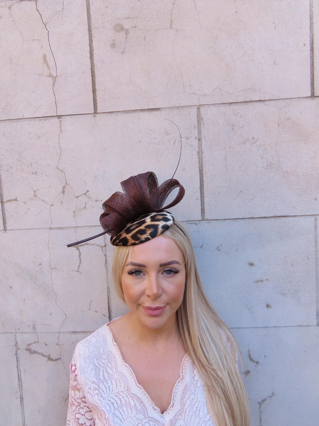 One off Piece - Leopard Print Velvet & Chocolate Brown Statement ...