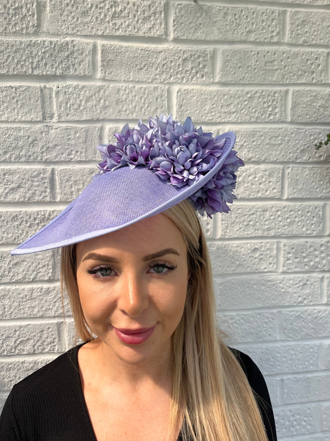 Large Light Cornflower Blue Lilac Periwinkle Bluebell Floral Flower ...