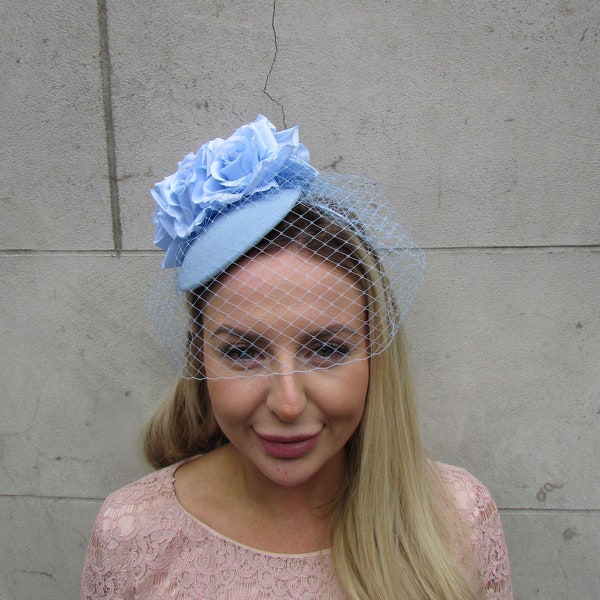 Veil Fascinator - Etsy