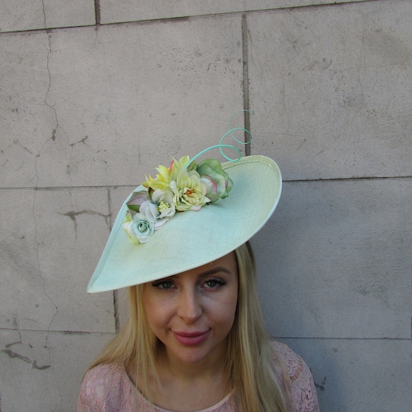 Sage Green Large Hat - Etsy UK