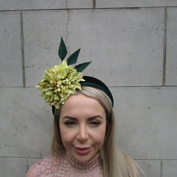 Green Headpiece - Etsy