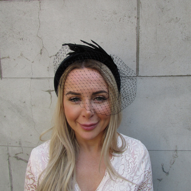 Veil Fascinator - Etsy