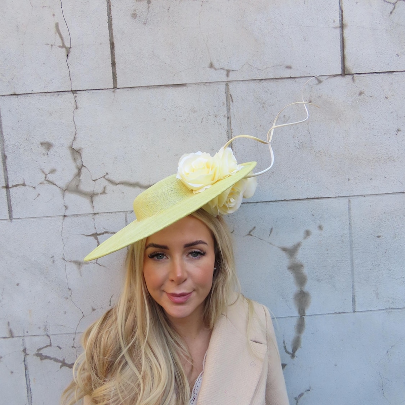 Large Lemon Fascinator - Etsy