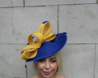 Royal Blue Wedding Hat | Etsy