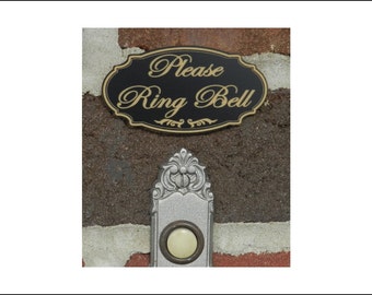 Ring bell sign | Etsy