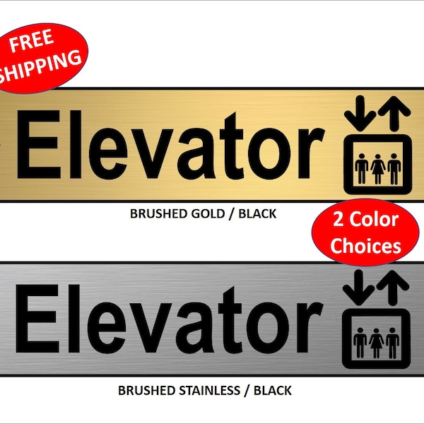 Elevator Sign - Etsy