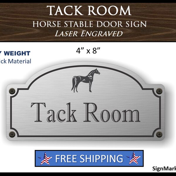 Tack Room Sign - Etsy