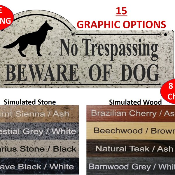 Beware of Dog Sign - Etsy