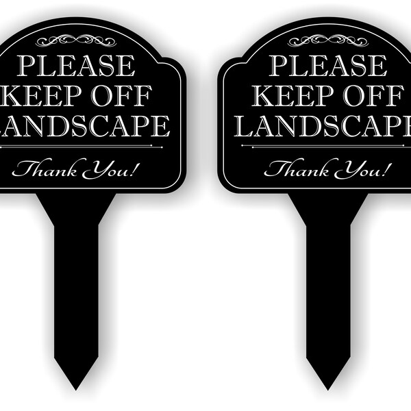 Keep off Yard Sign - Etsy