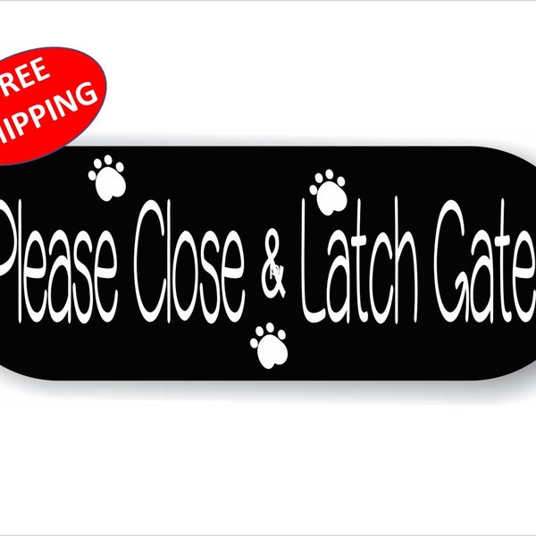 Close Gate Signs - Etsy