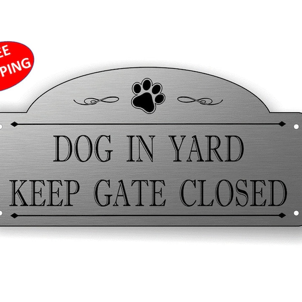 Keep Out Dog Sign - Etsy