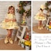 FARA Baby Toddler & Girl Flower Dress Outfit Special Birthday EASTER ...