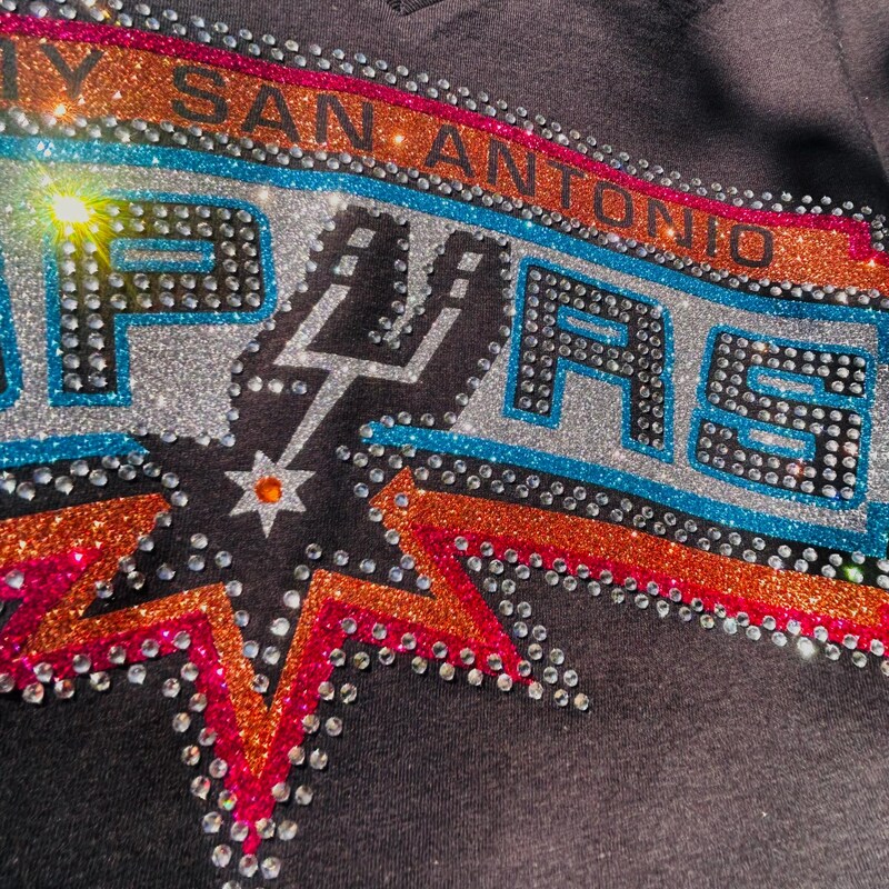 San Antonio Spurs Earring - Etsy