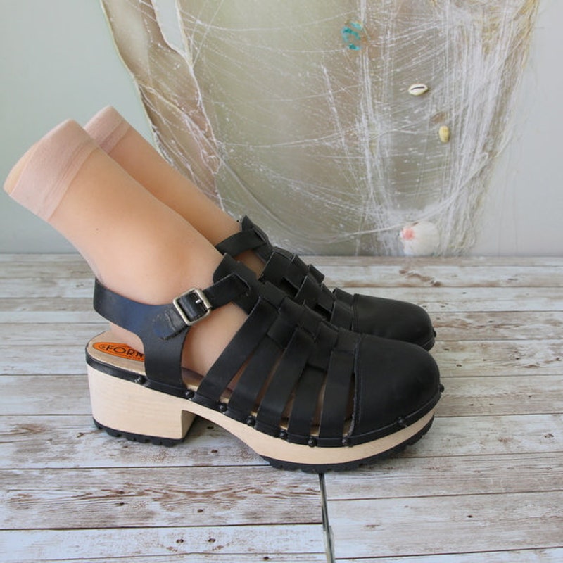 Wooden Sandals - Etsy