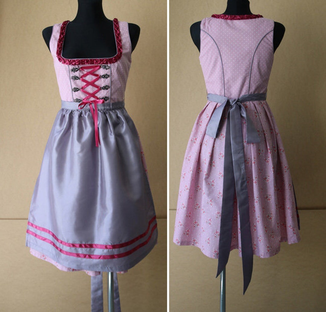 Waldschütz Lavender Pink Trachten Dress Women's Dirndl Dress Alpen ...