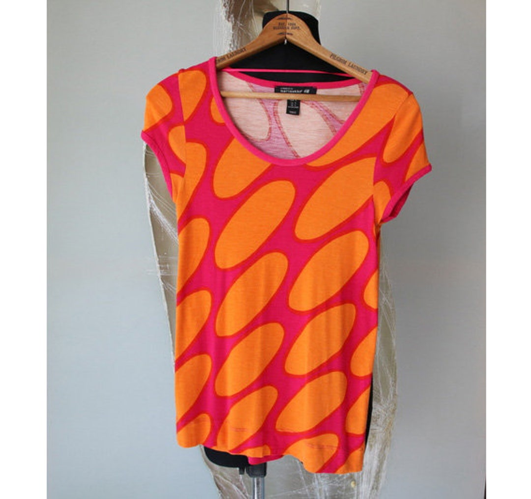 Orange And Pink Shirt
