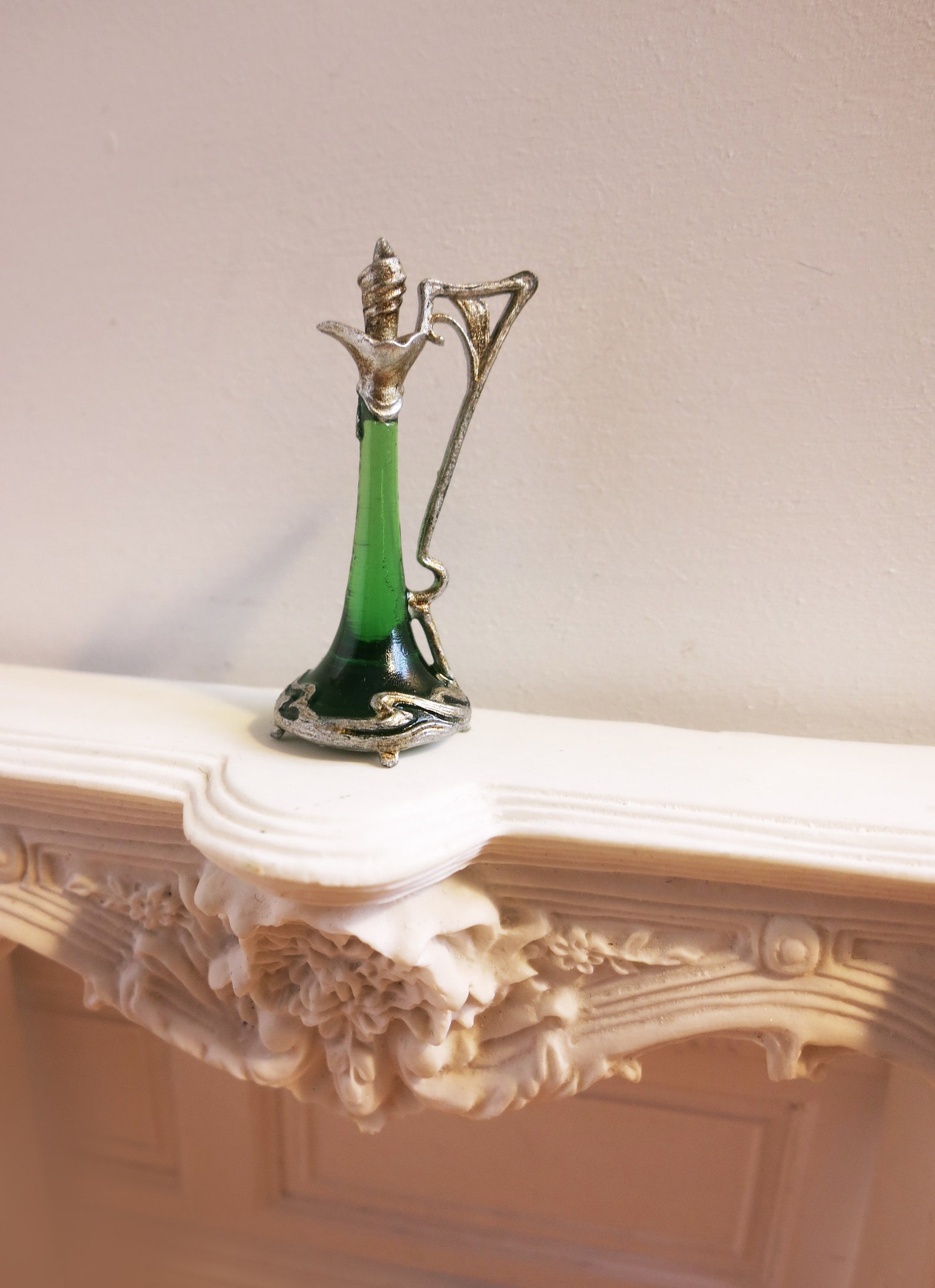 Art Nouveau Style Absinthe Bottle Miniature Dollhouse Scale - Etsy UK