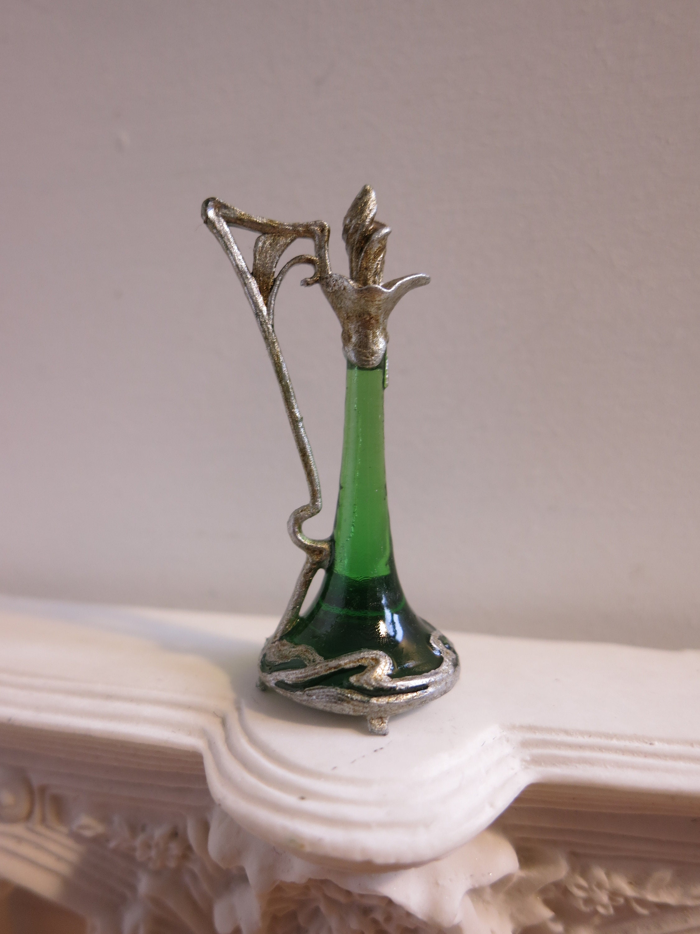 Art Nouveau Style Absinthe Bottle Miniature Dollhouse Scale - Etsy UK