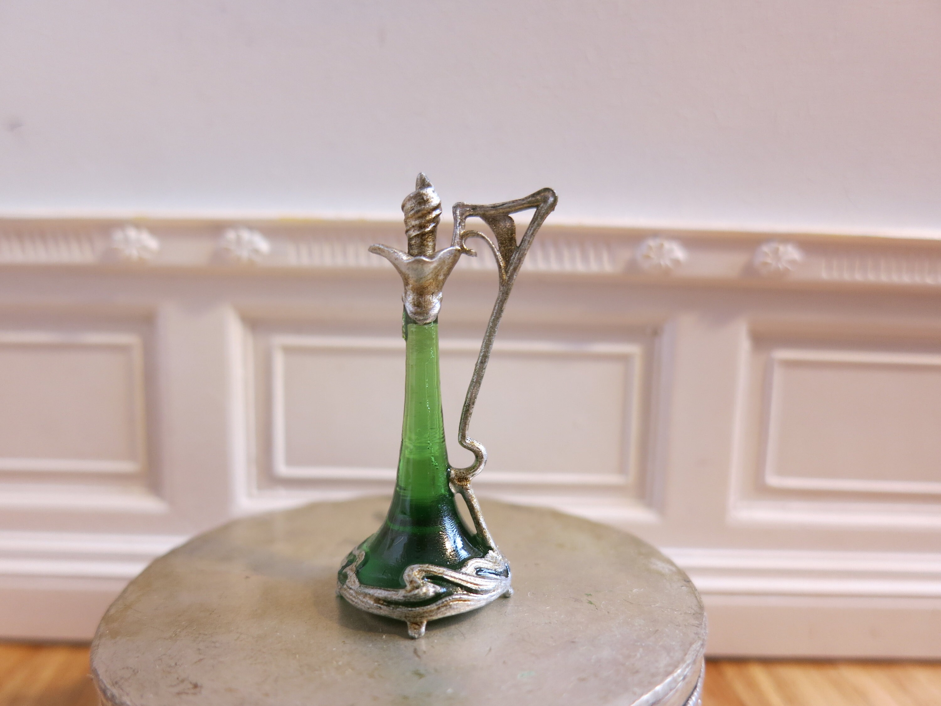 Art Nouveau Style Absinthe Bottle Miniature Dollhouse Scale - Etsy UK