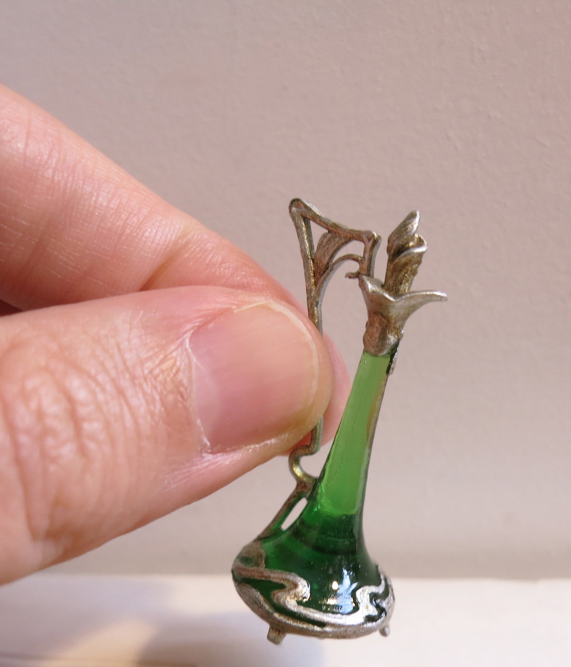 Art Nouveau Style Absinthe Bottle Miniature Dollhouse Scale - Etsy UK