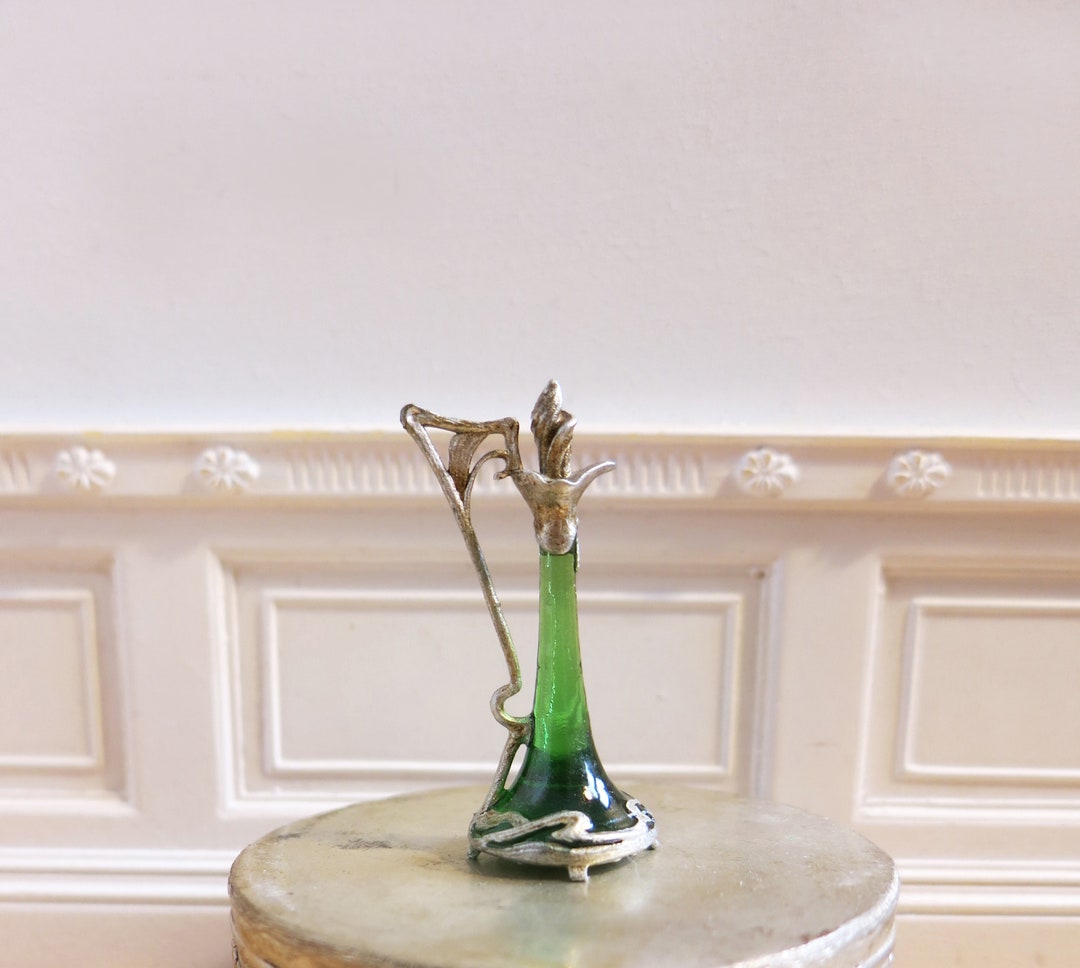 Art Nouveau Style, Absinthe Bottle Miniature Dollhouse Scale 1:12 - Etsy UK