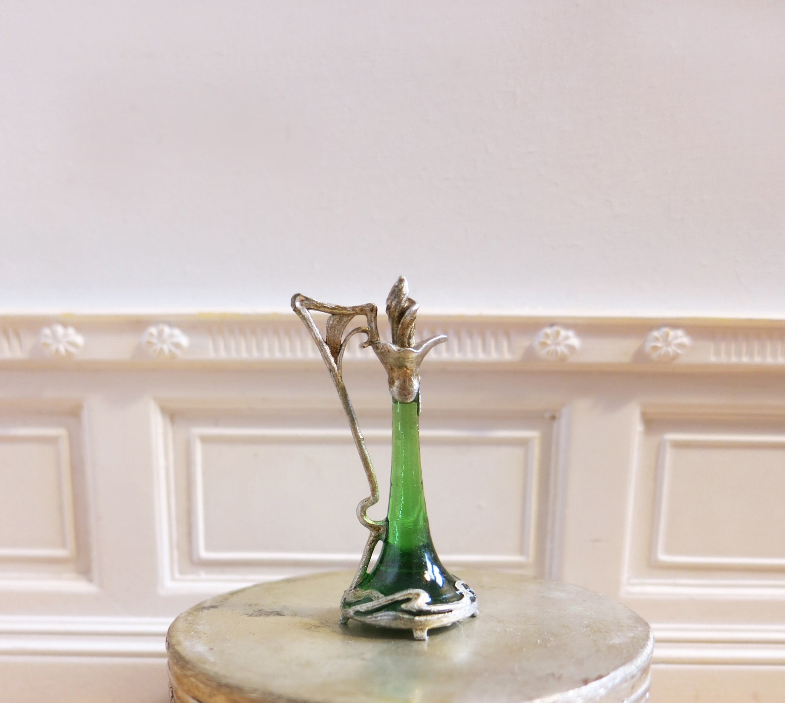 Art Nouveau Style Absinthe Bottle Miniature Dollhouse Scale - Etsy UK
