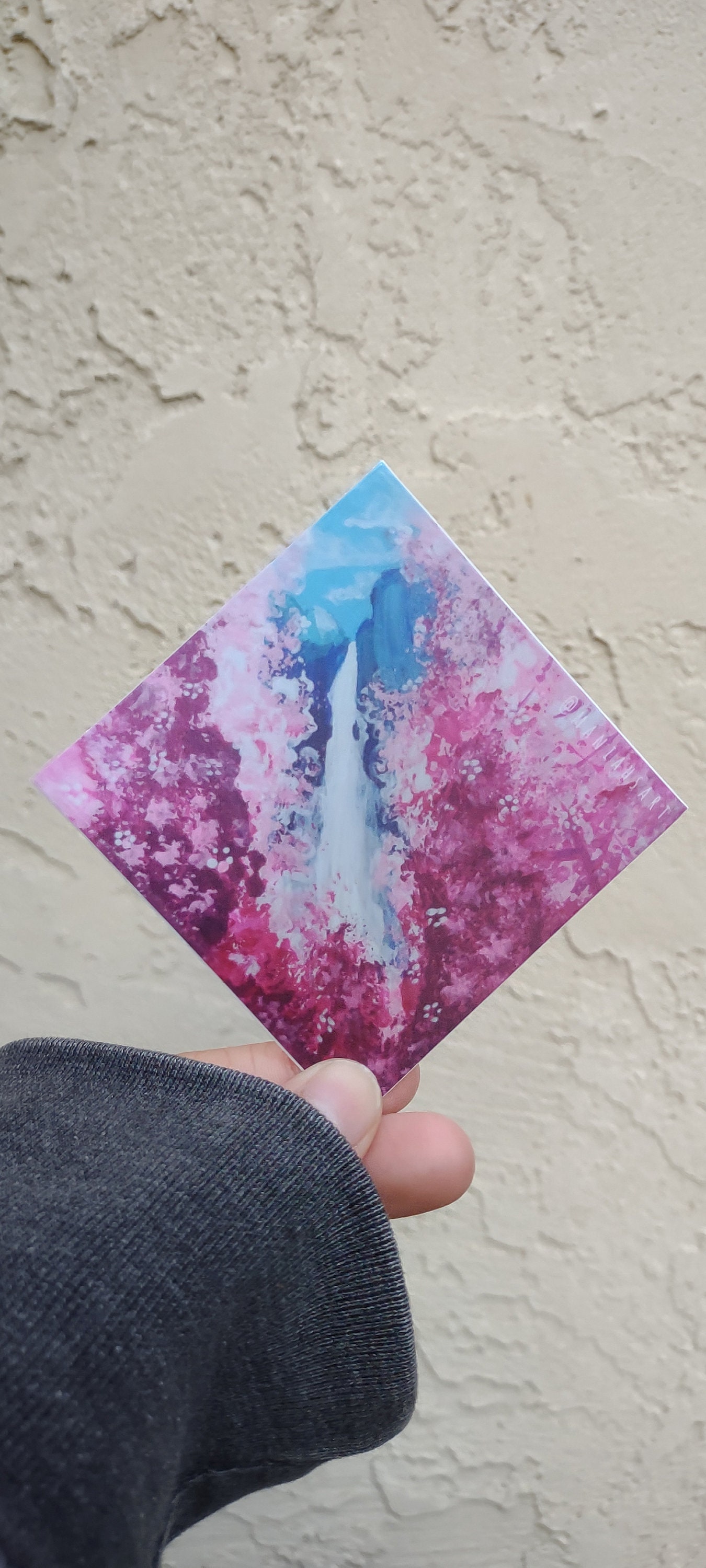 Subtle Transgender Flag Sticker Subtle Queer Art Pride - Etsy