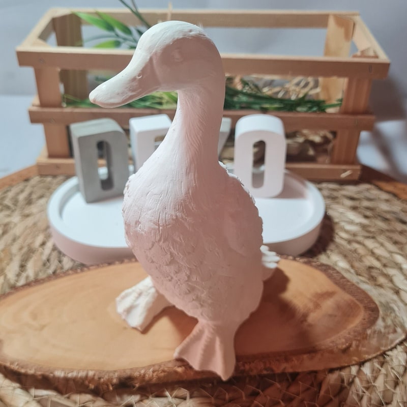 Concrete Goose Statue - Etsy