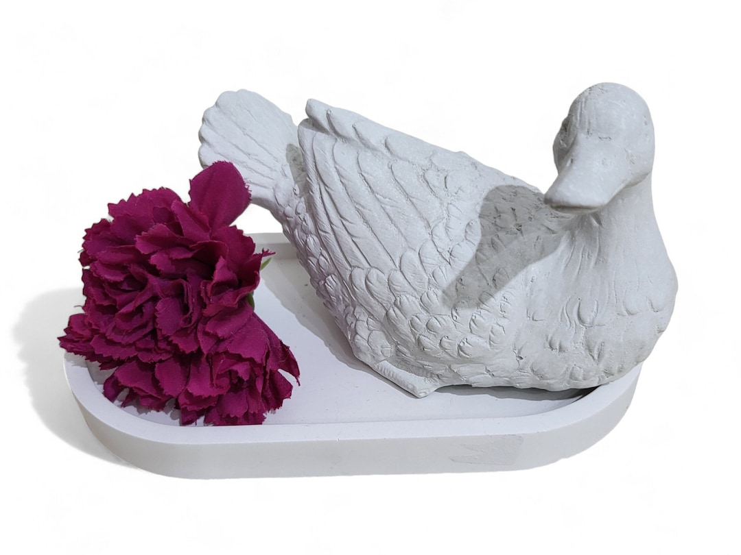 3D Casting Mold Sitting Goose Concrete / Concrete Casting Mold Sitting ...