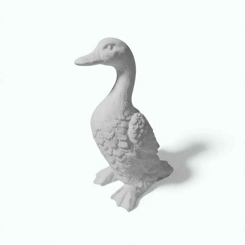 Concrete Goose Statue - Etsy