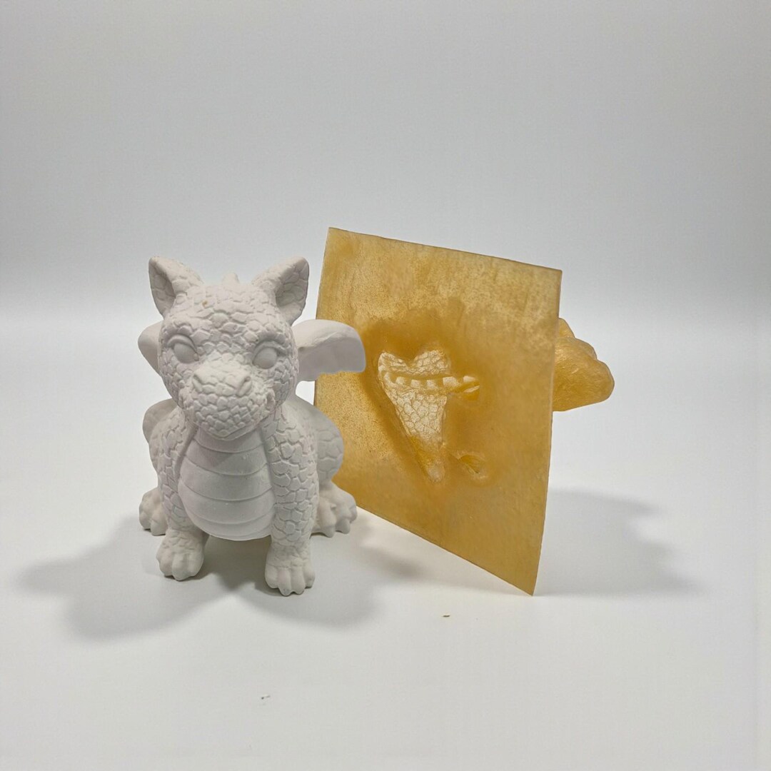 Latex Concrete Casting Mold – Dragon (small) | 3D Casting Mold for ...