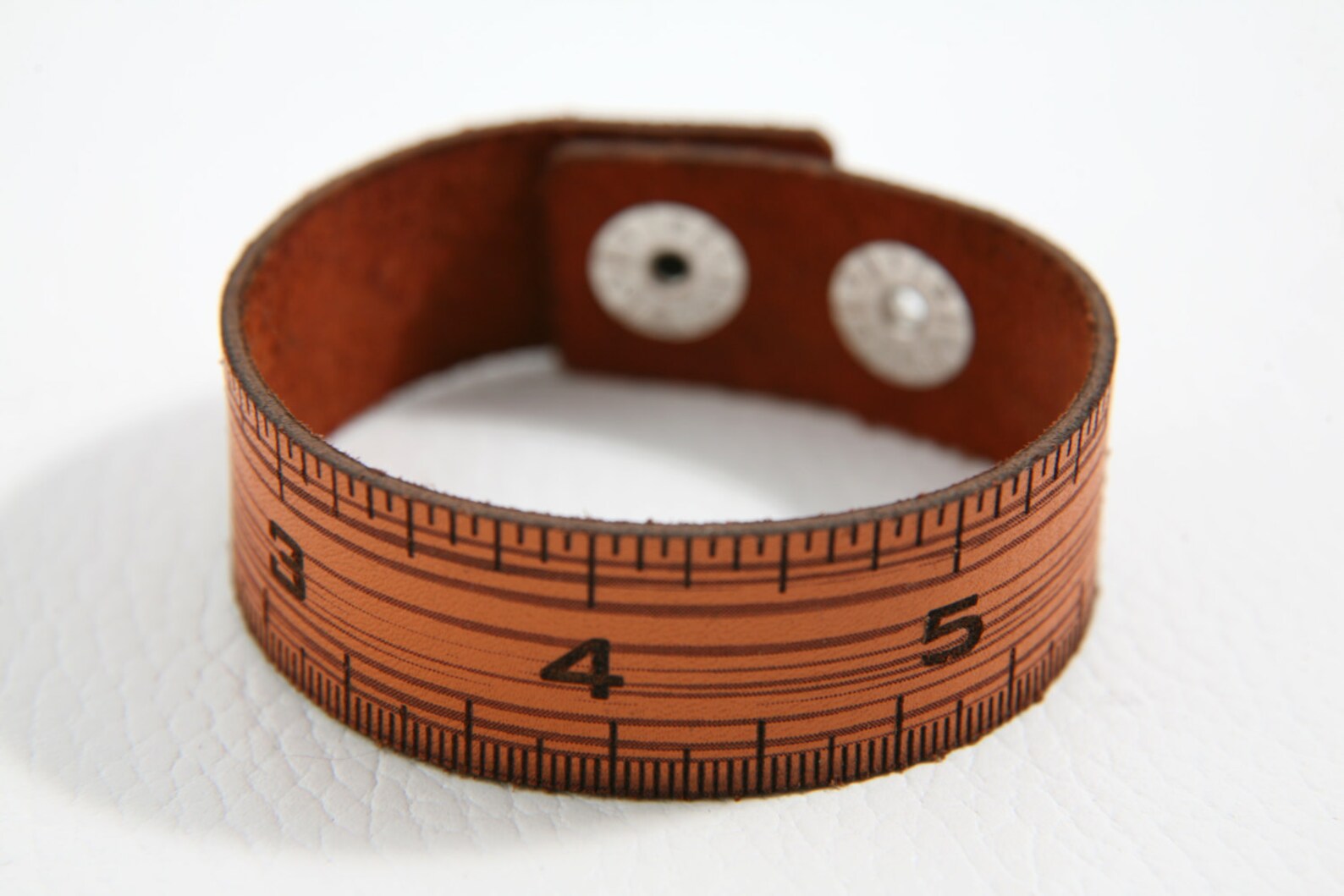 Ruler Leather Bracelet Back to School Measuring Tape - Etsy