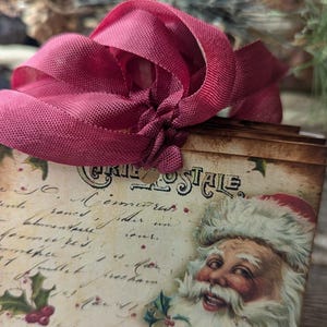 Christmas Gift Tags Set of 8 Vintage Style Christmas Set of Gift Tags ...