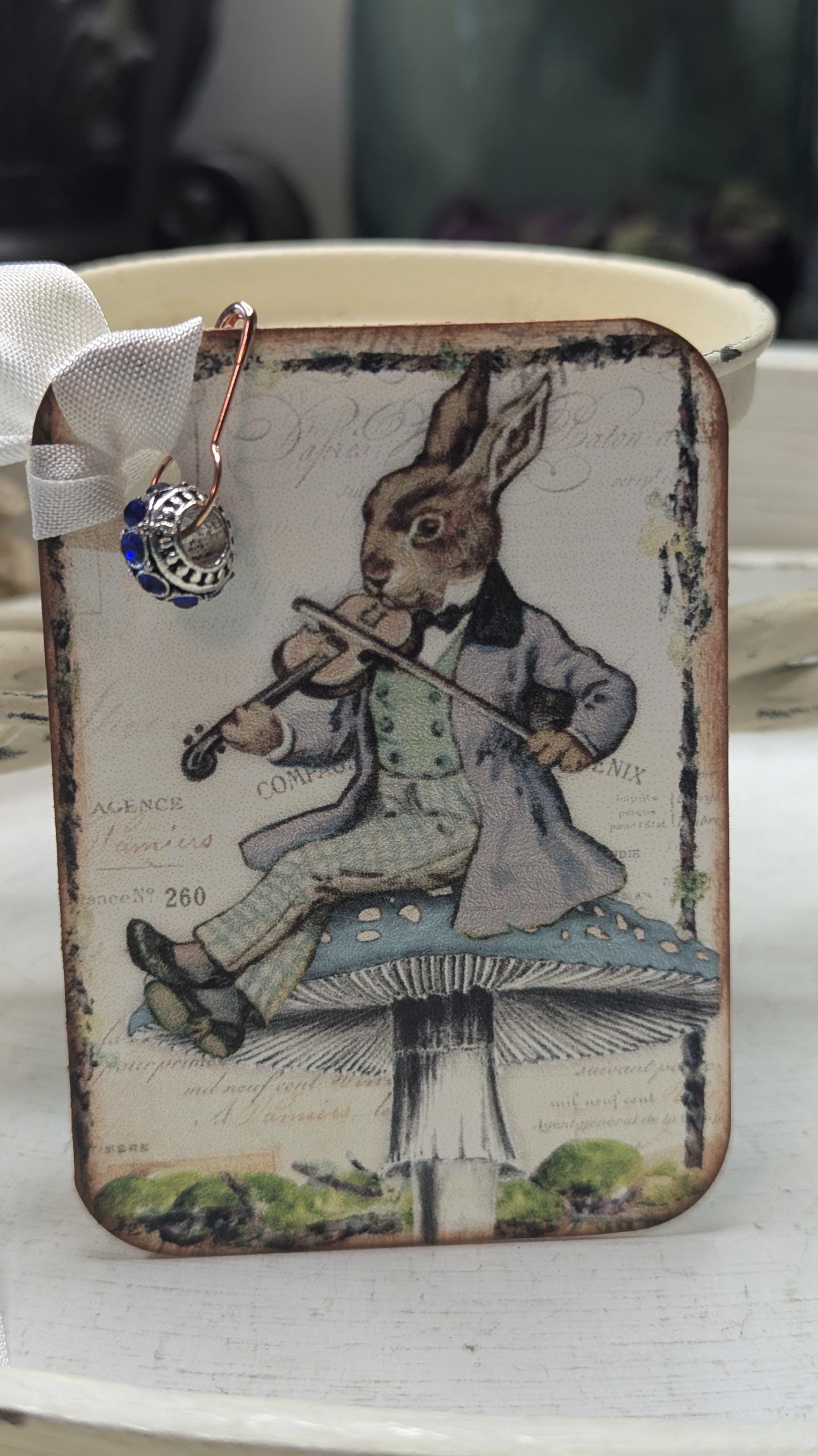 Gift Tags Hang Tags Beautiful With Charms Whimsical Gift Tags - Etsy