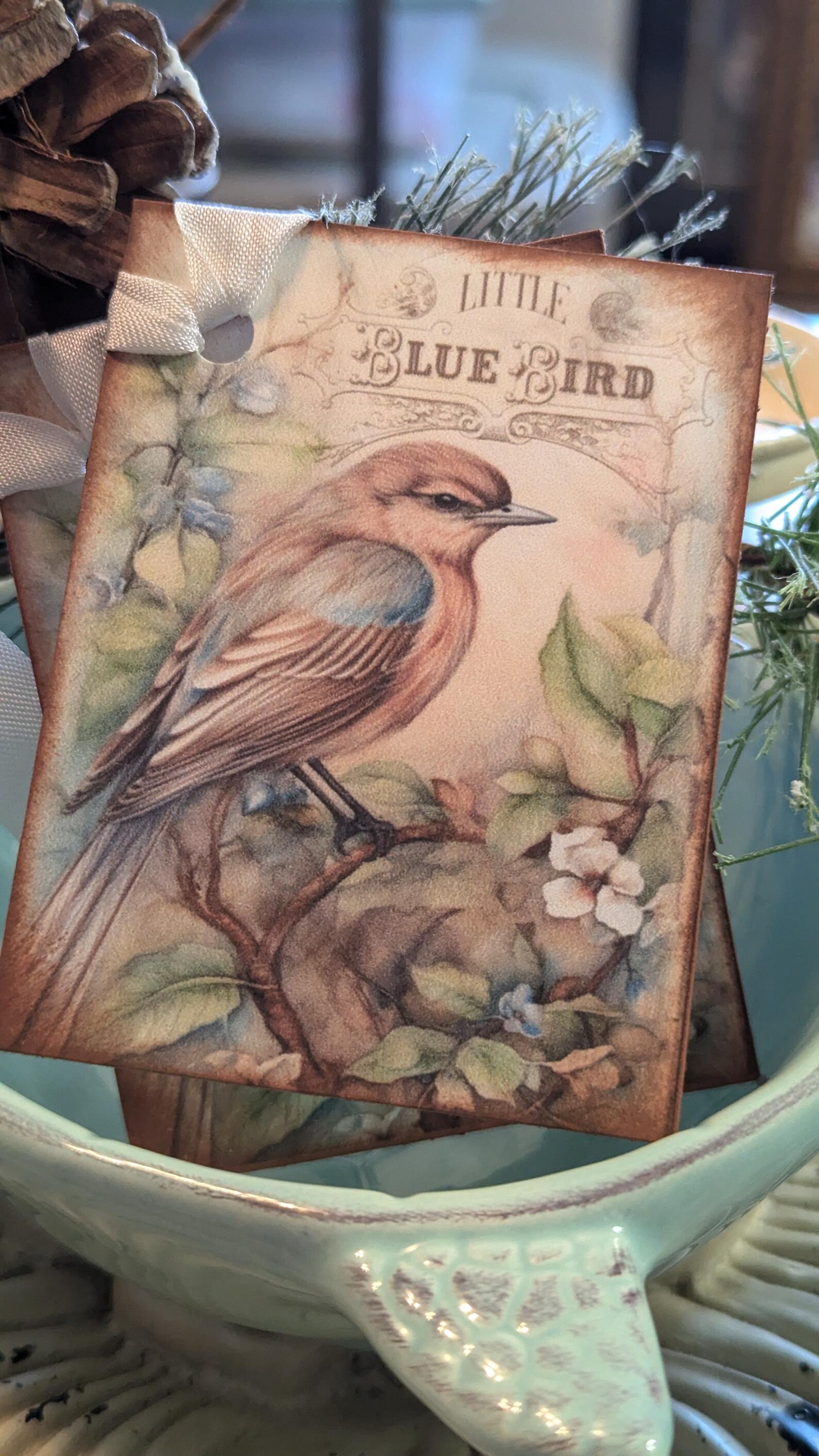 Gift Tags Beautiful Birds Gift Tags Journaling Tags Hang Tags Set of 6 ...