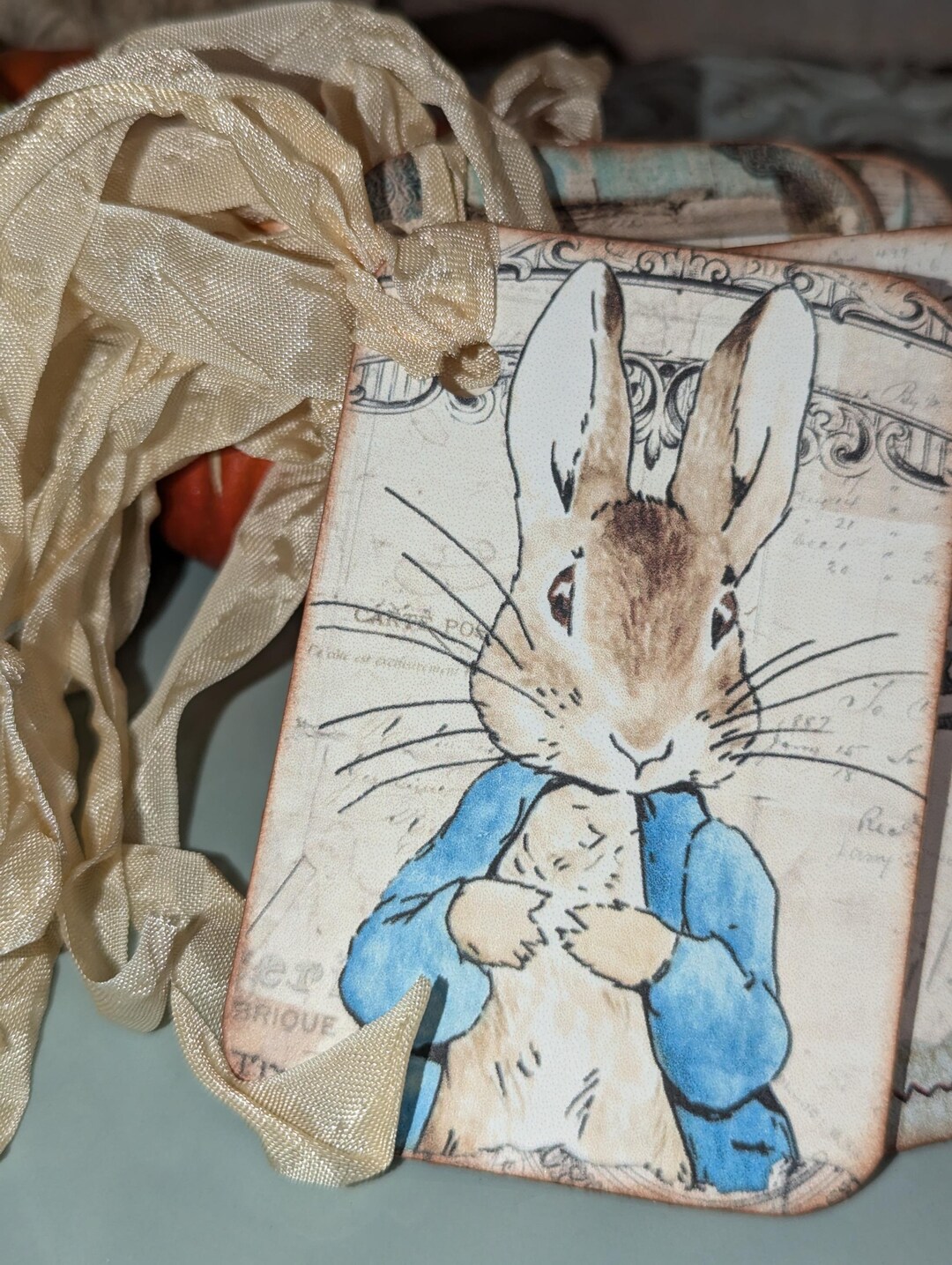 Peter Rabbit Style Gift Tags Easter Tags Spring Gift Tags Set of 6 - Etsy